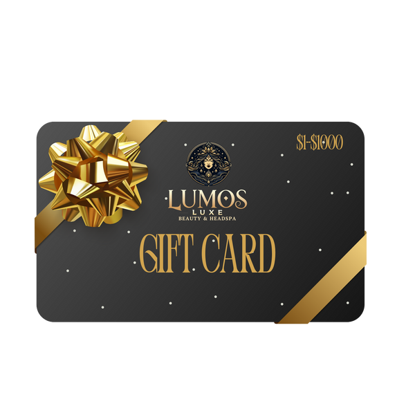 Gift Card I Lumos Luxe HeadSpa Gift Card I Michigan HeadSpa – LUMOS LUXE